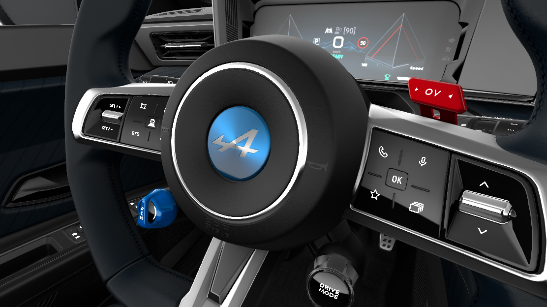 Alpine A290 configurator